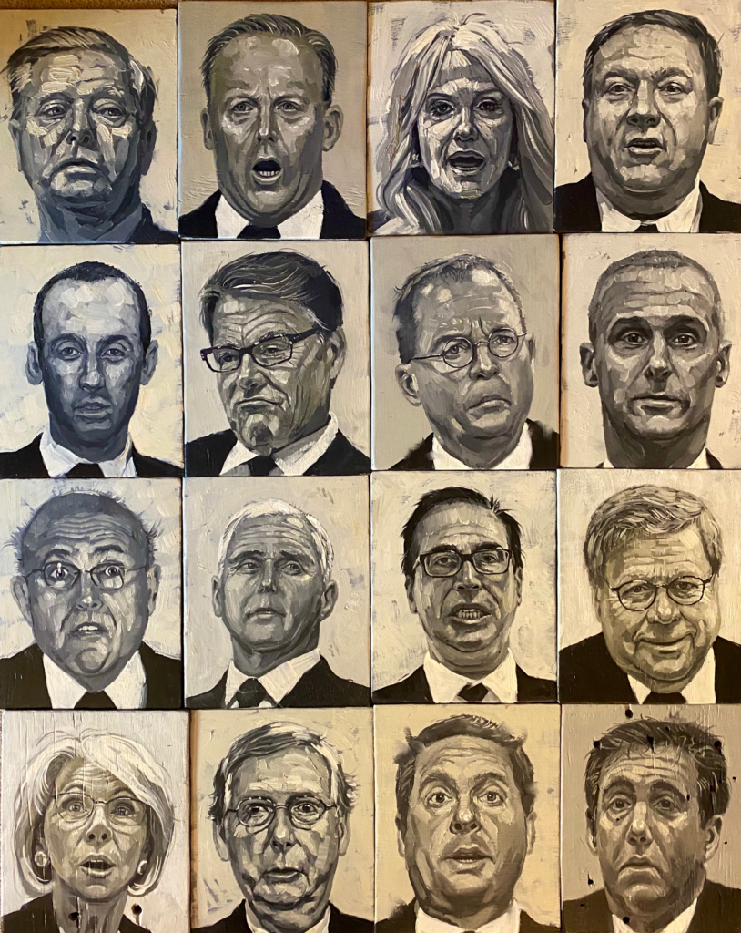 John Sollom Political Portraits - John Sollom